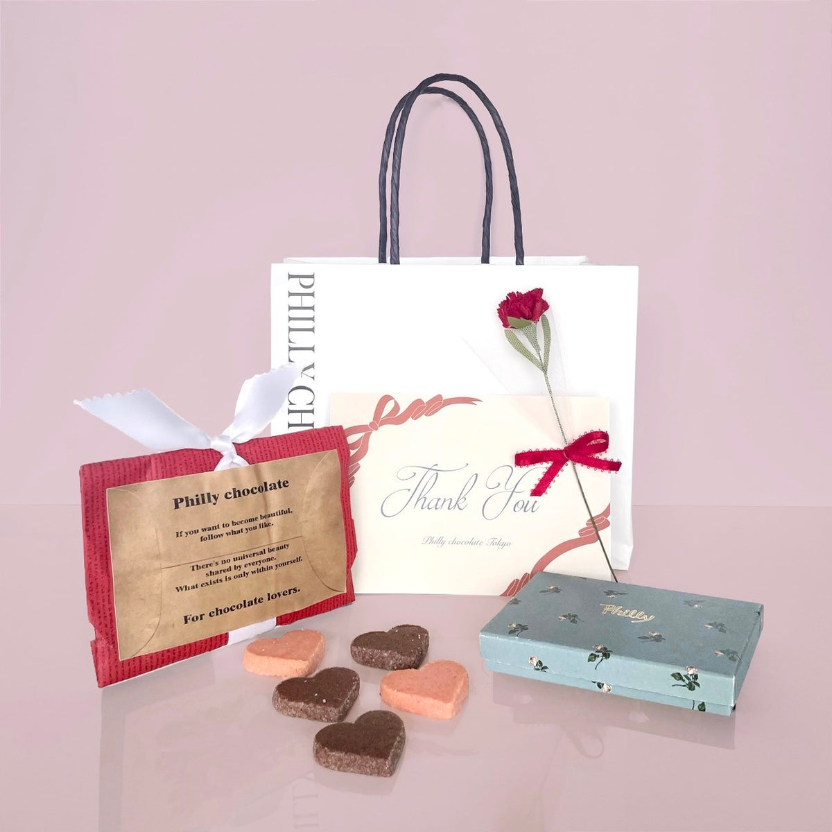 【Cookie (MESSAGE) + Chocolate 】※Chocolateの箱が選べます – Philly chocolate